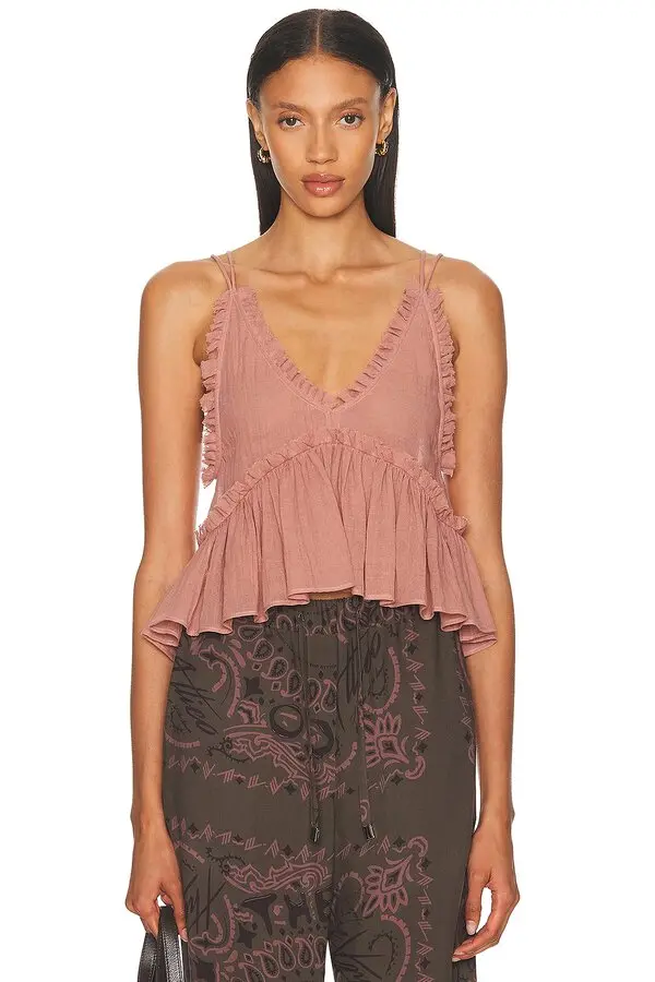 Attico Top In Blush