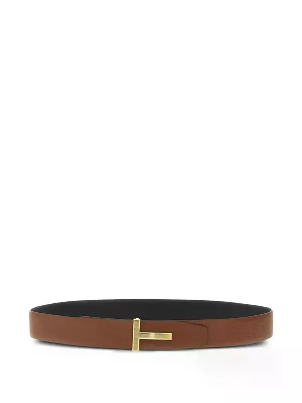 TOM FORD Reversible Belt With Logo Buckle