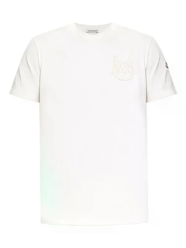 Moncler Logo-patch T-shirt - White