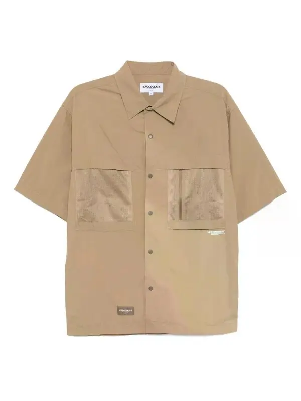 CHOCOOLATE Short-sleeved Shirt - Brown