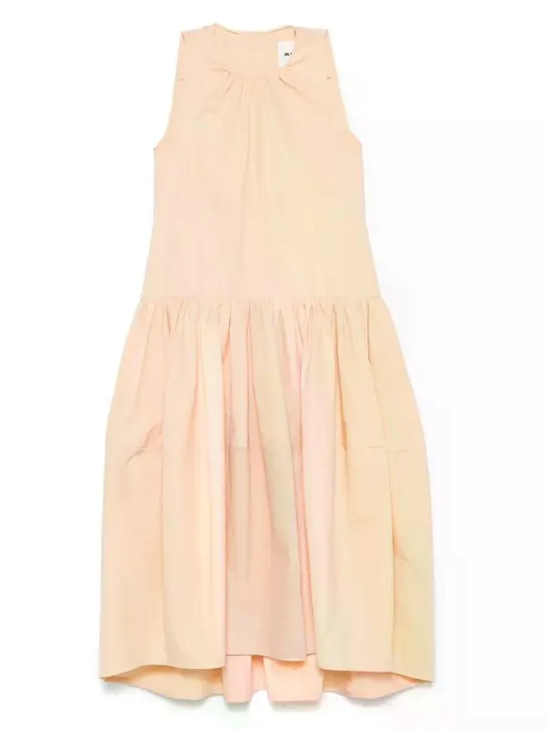JIL SANDER Organic Cotton Dress - Orange