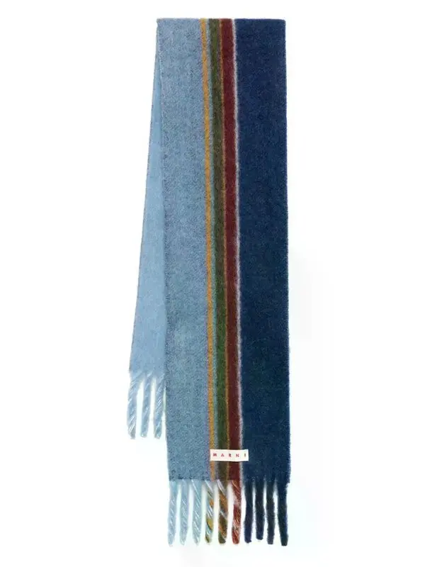 Marni Logo-patch Scarf