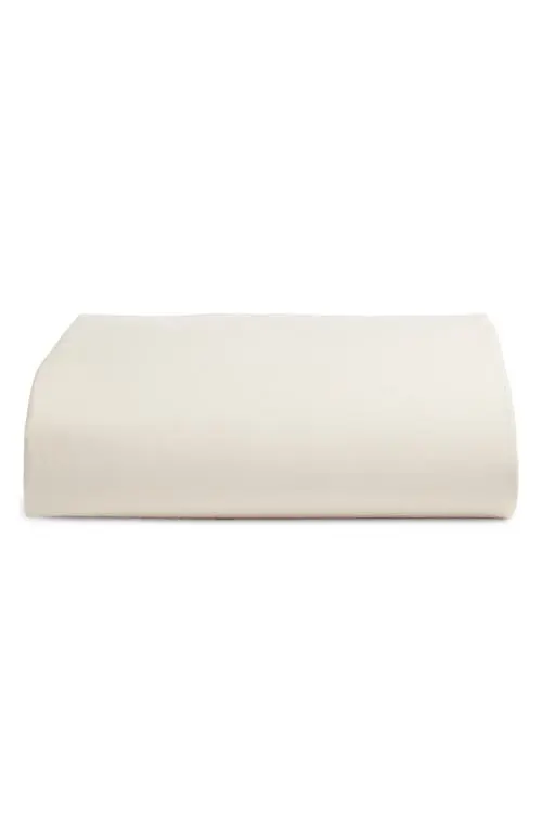 Nordstrom 400 Thread Count Organic Cotton Fitted Sheet - Ivory Whitecap