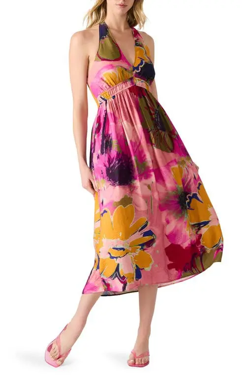 Steve Madden Piper Floral Halter Sundress