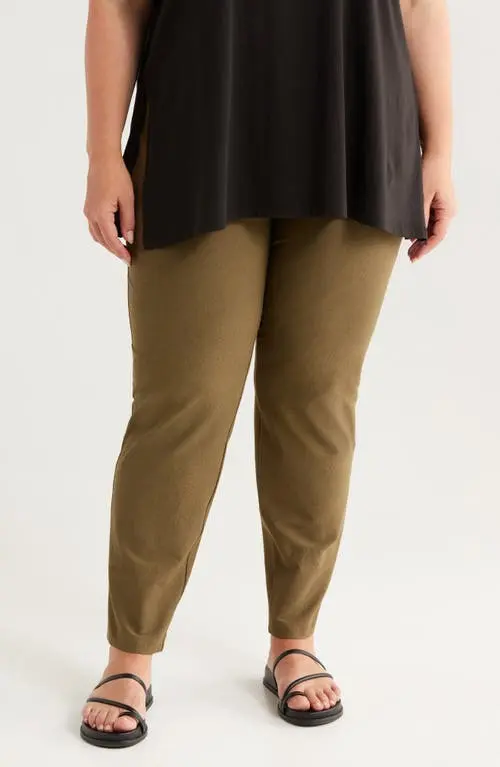 Eileen Fisher Slim Ankle-length Trousers - Branch