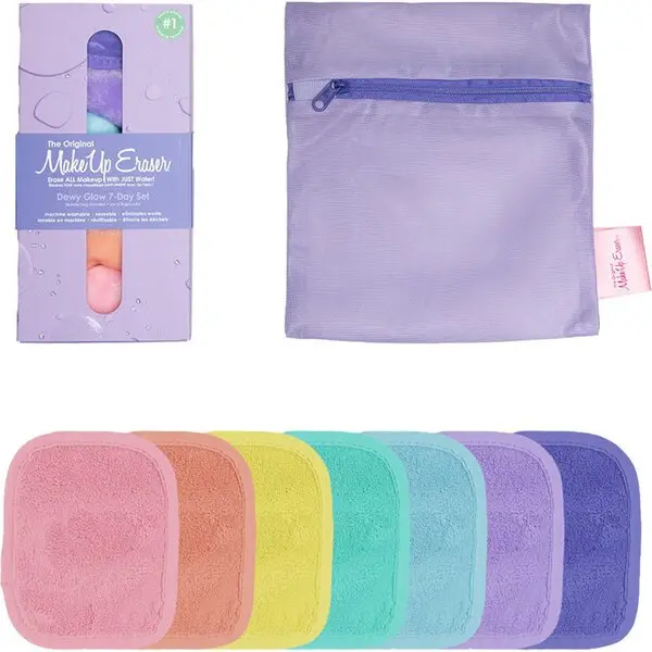 THE ORIGINAL MAKEUP ERASER Dewy Glowy 7-day Set $25 Value