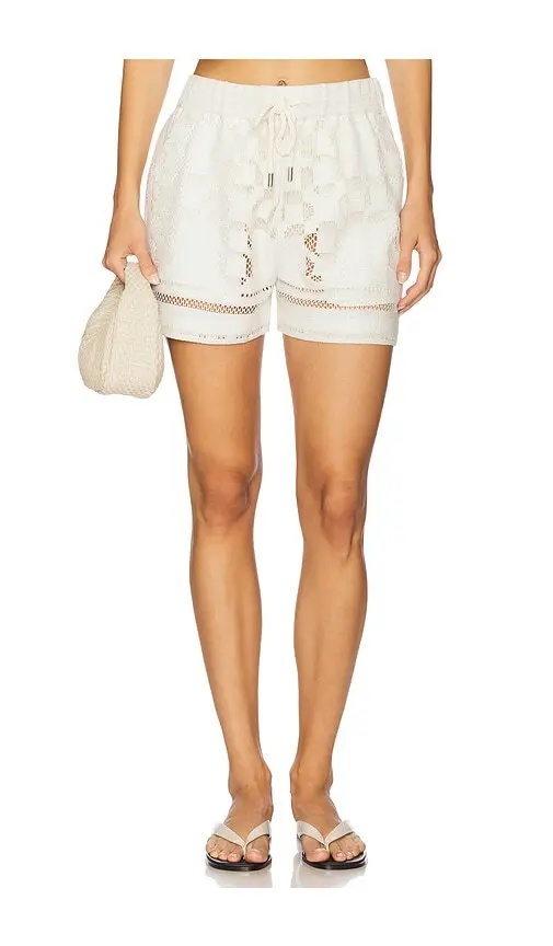 Simkhai Hannah Pull On Short - White Multi