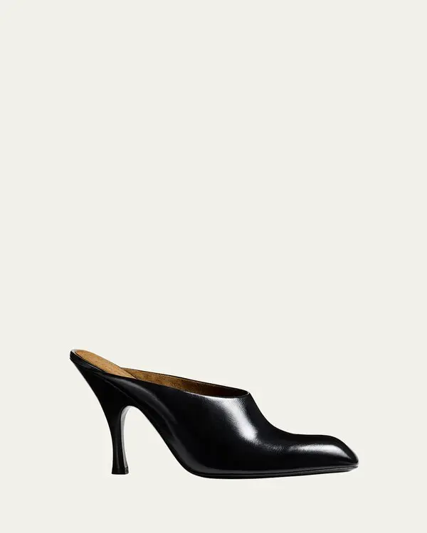 Khaite Calfskin Stiletto Mules