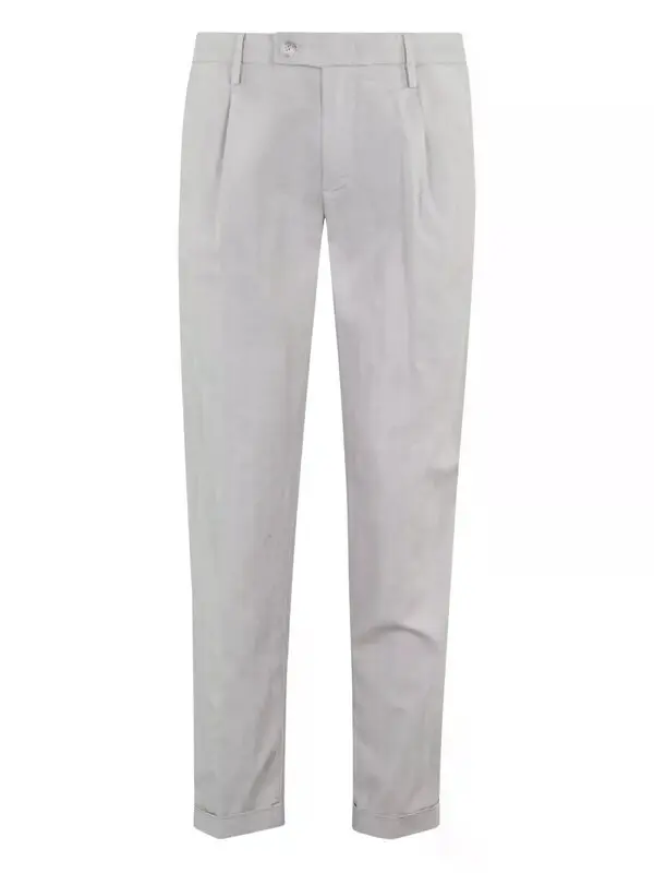 RE-HASH Turn-up Hem Chinos - Grey