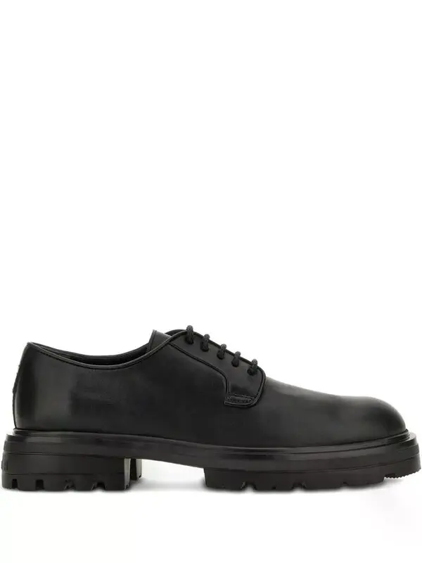 Hogan H673 Lace-up Derby Shoes - Black