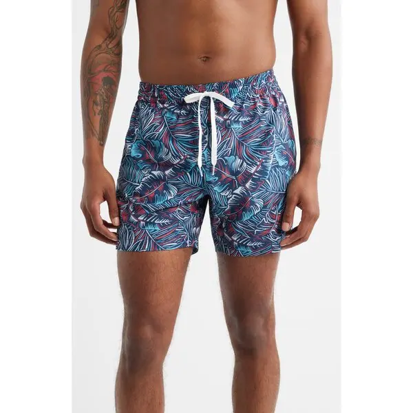 CHUBBIES Classic Lined 5.5-inch Swim Trunks - Navy