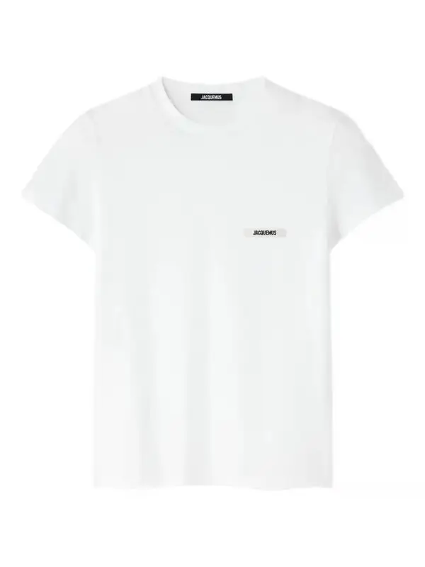 Jacquemus Logo-patch T-shirt - White