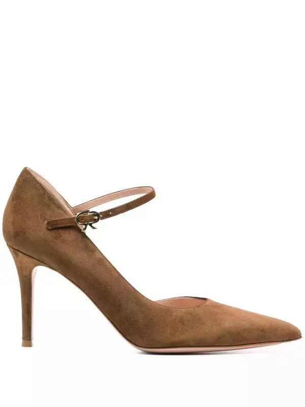 GIANVITO ROSSI 85mm Kelley Pumps - Brown