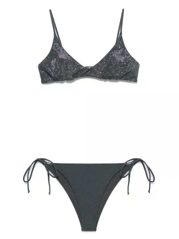 MC2 SAINT BARTH Marielle Two-piece Bikini Set - Grey