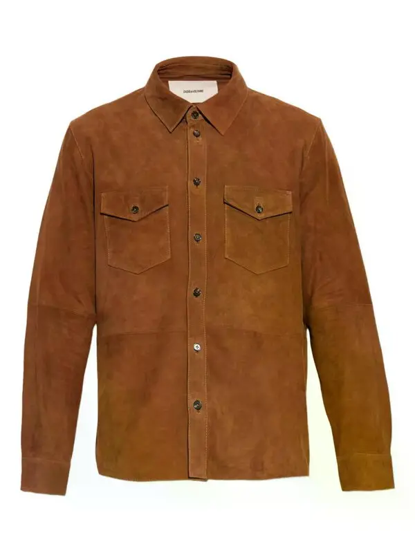 Zadig&Voltaire Leather Shirt