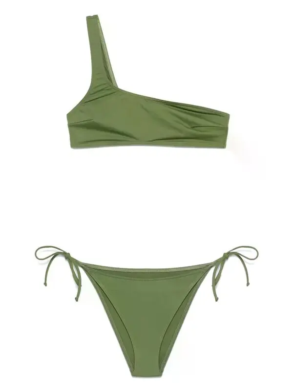 MC2 SAINT BARTH One-shoulder Bikini - Green