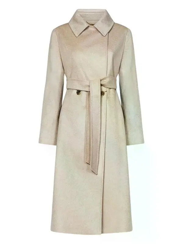 Max Mara Double-breasted Coat - Neutrals