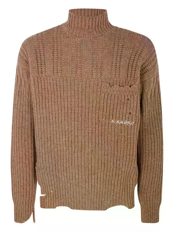 Marni Wool Sweater - Brown