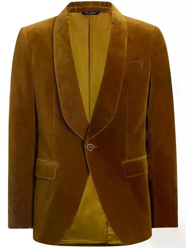 Dolce & Gabbana Velvet Blazer