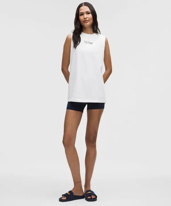 Lululemon All Yours Organic Cotton Tank Top - White