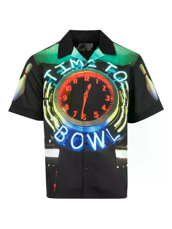 PLEASURES Time Bowling Shirt