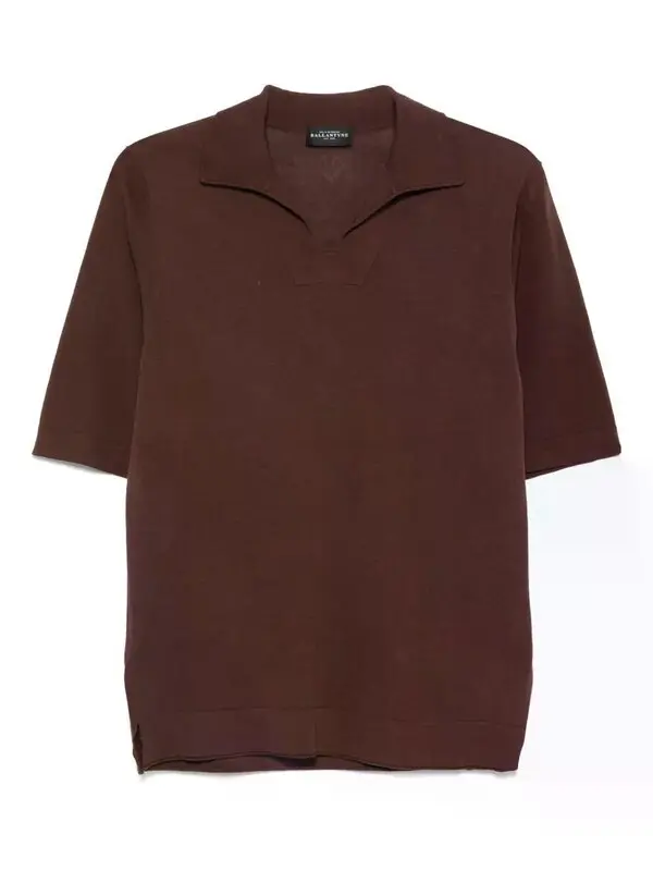 BALLANTYNE Cotton Top - Brown