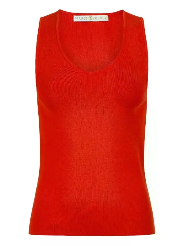 MARIE OLIVER Miranda Tank Top - Red