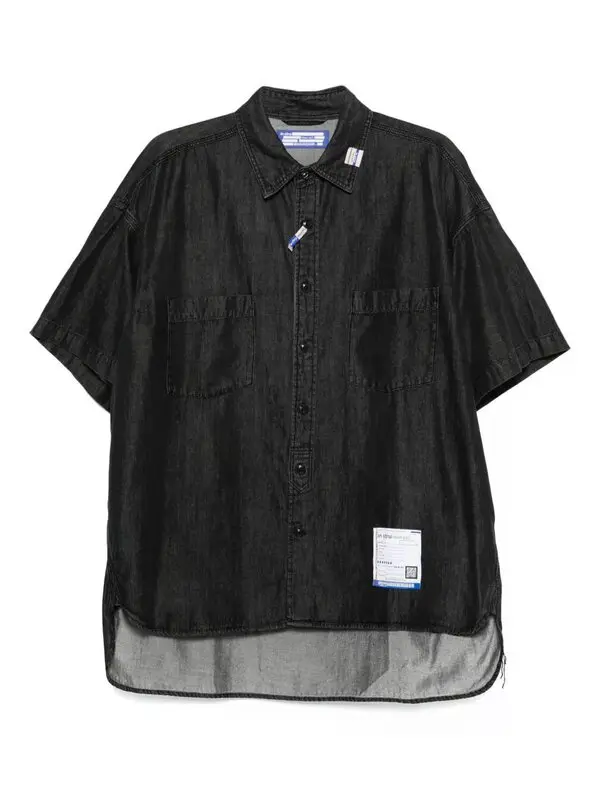 Mihara Yasuhiro Denim Shirt - Black