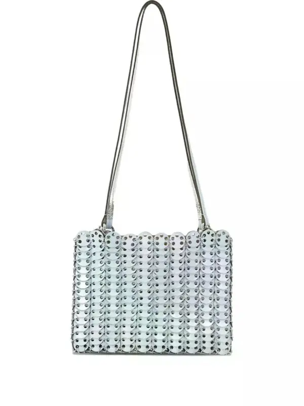 Rabanne 1969 Flip Shoulder Bag - Silver