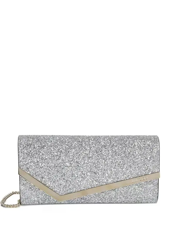 JIMMY CHOO Emmie Clutch - Silver