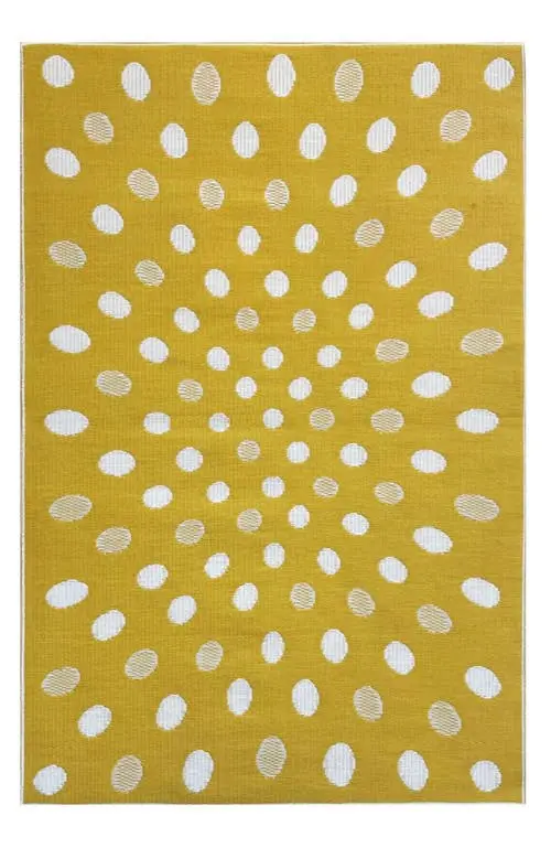 MAD MATS Dots Yellow & White