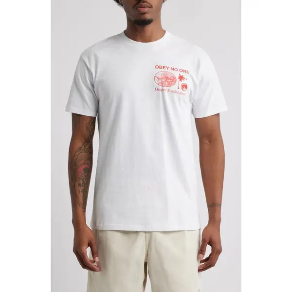 Obey Deeper Exploration Graphic T-shirt