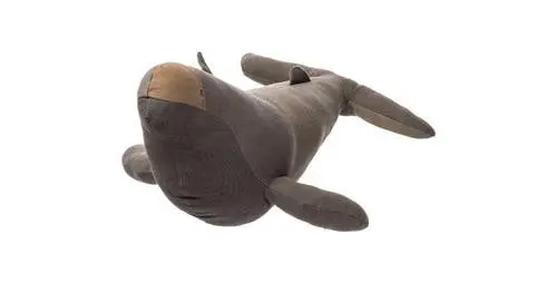 PUEBCO Vintage Fabric Stuffed Animal In Assorted Colors - Whale