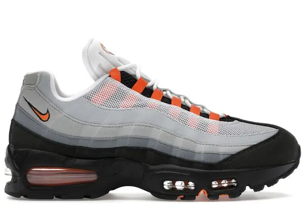 Nike Air Max 95 Og Big Bubble - Black/bright Mandarin
