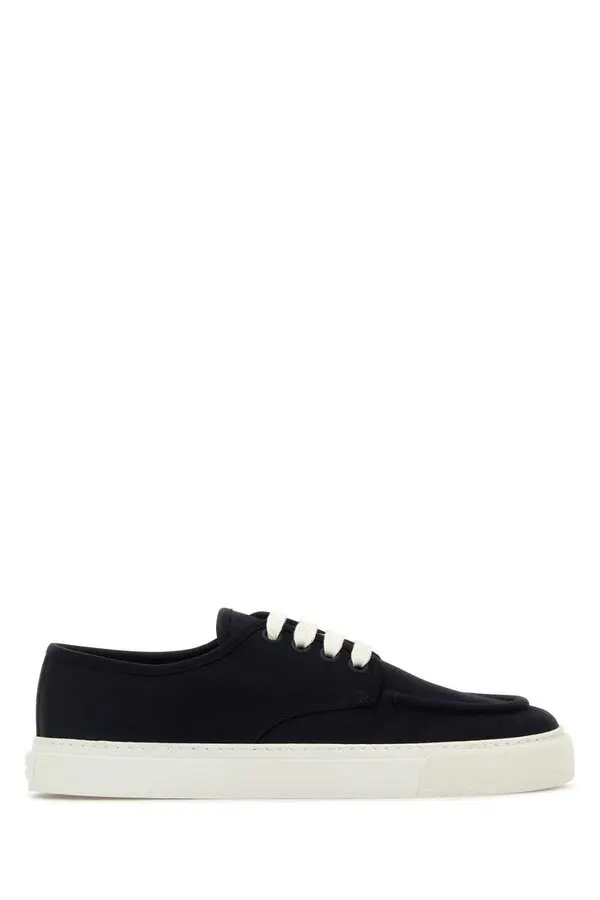 Prada Lace-up Flat Shoes