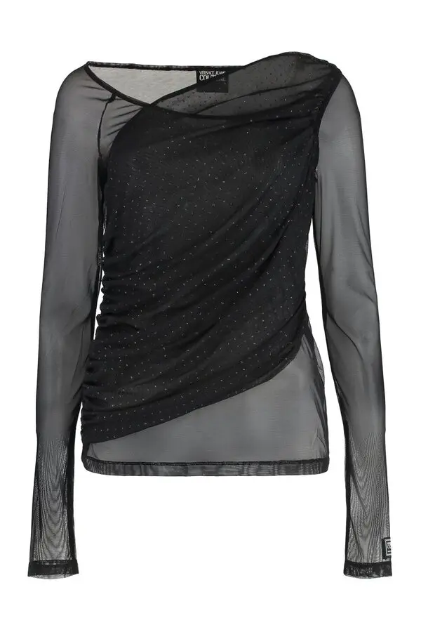 Versace Tulle Top