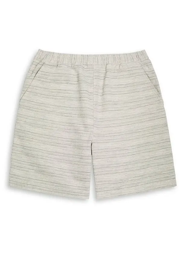 Carhartt Work In Progress Striped Jacquard Cotton Shorts