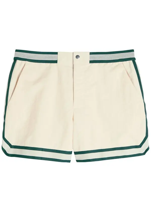 CHE Baller Nylon Swim Shorts - Ivory