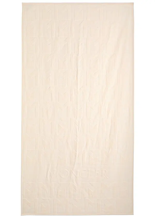 Moncler Monogram-jacquard Beach Towel
