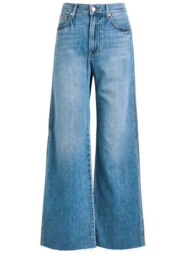 Veronica Beard Kasey Wide-leg Jeans - Denim