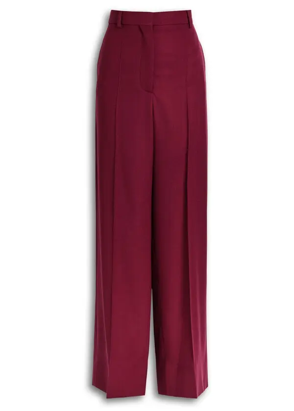 Stella McCartney Wool Wide Leg Trousers
