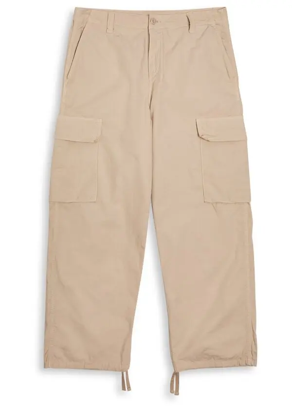 Carhartt Work In Progress Kade Cotton-poplin Cargo Trousers - Beige