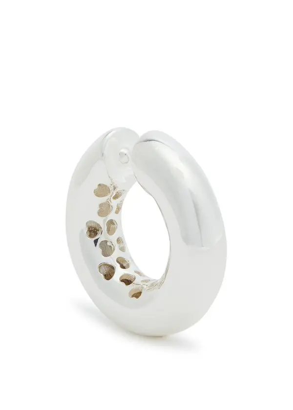 Timeless Pearly Sterling Ear Cuff