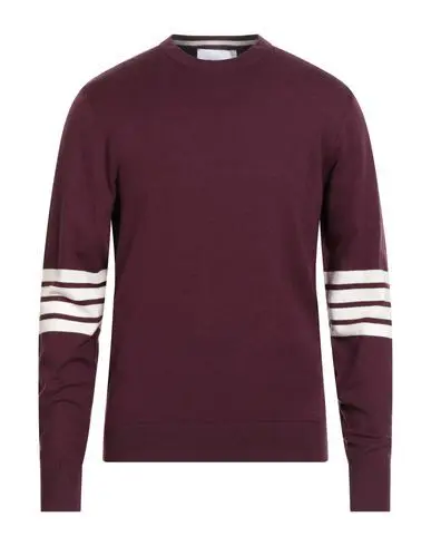 RICHMOND X Long Sleeve Two-tone Sweater - Purple