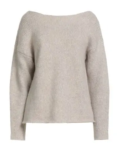 Alpha Studio Sweater With Sequins - Beige