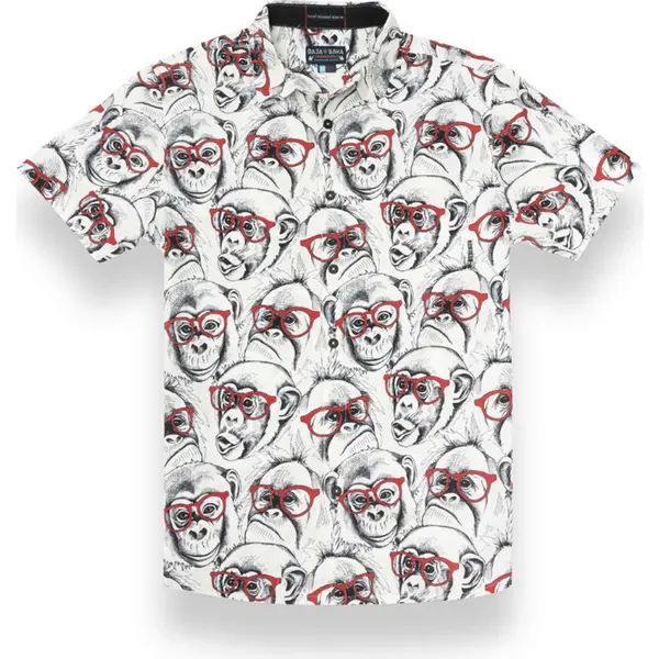 BAJA LLAMA Dr. Yessir 7-seas Button Up