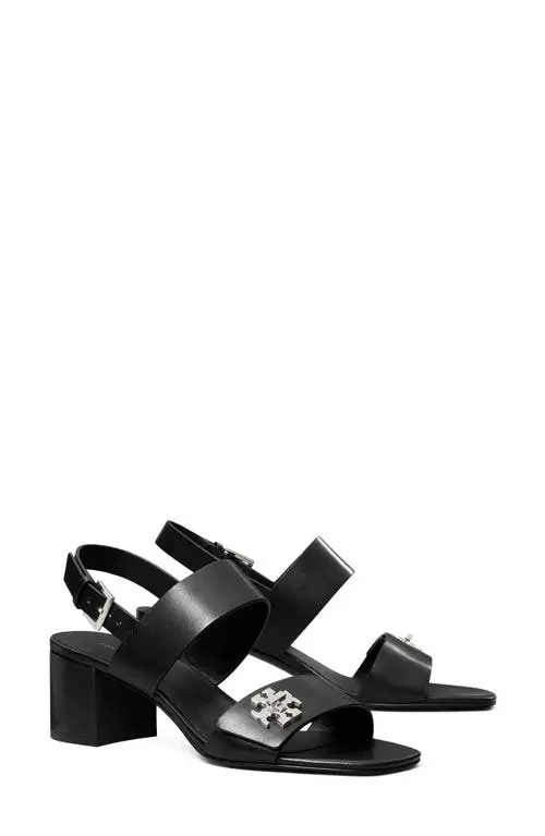 Tory Burch T Lock Block Heel Sandal