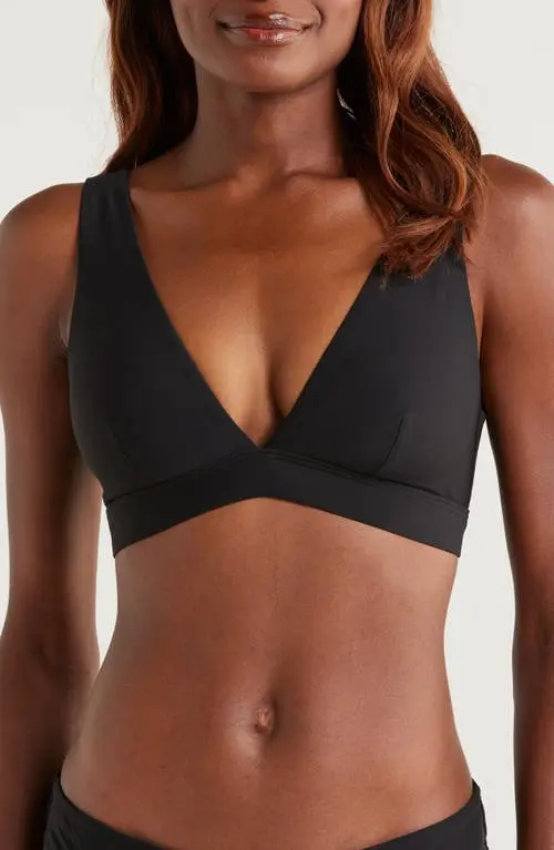 Bondi Born Lya Bikini Top - Black
