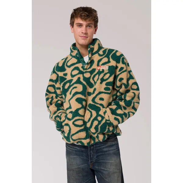 PARKS PROJECT Yellowstone Geysers Trail High Pile Fleece Pullover
