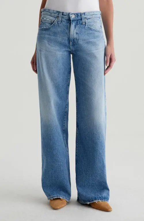 Ag Adria Low Rise Wide Leg Jeans